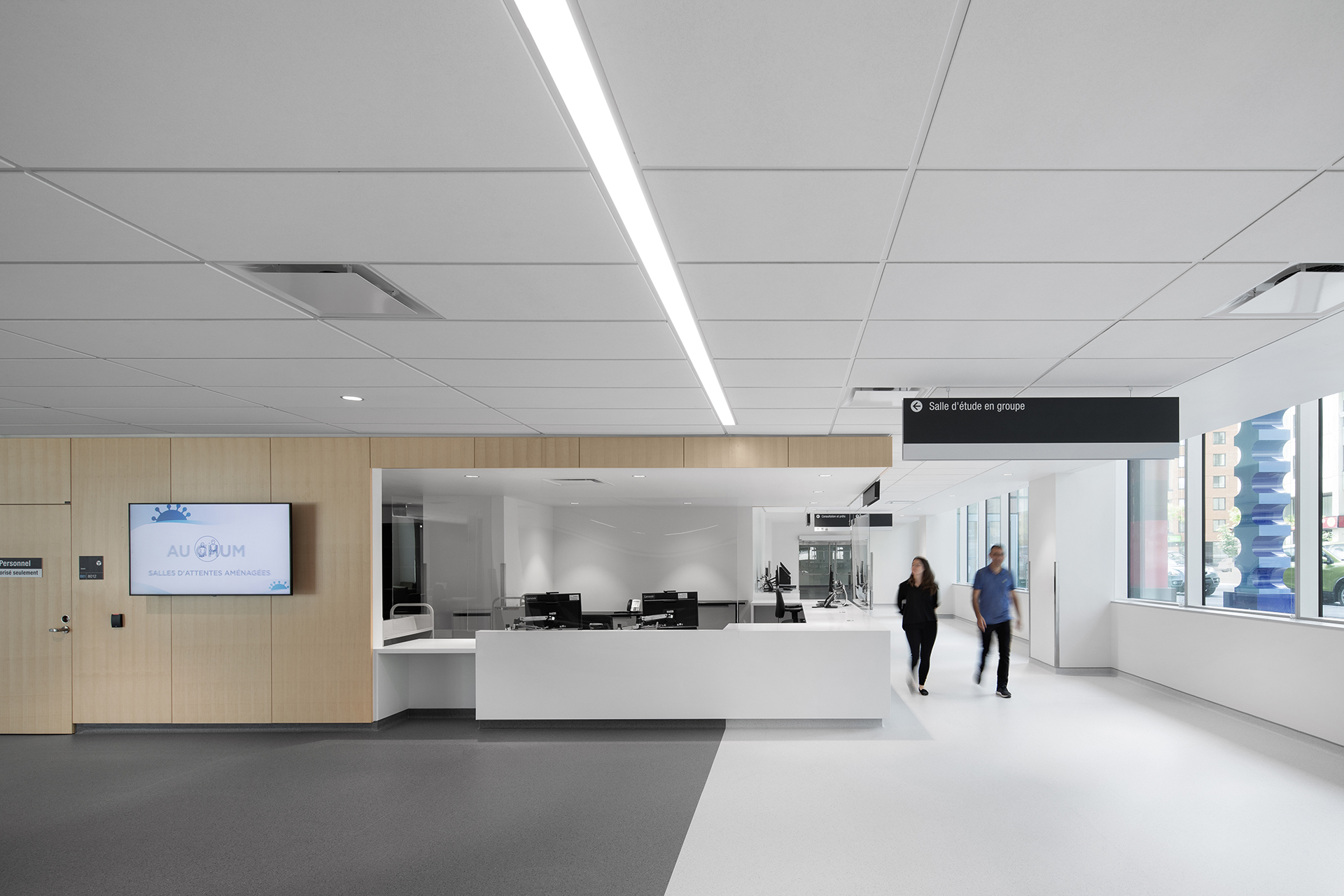 Last phase of the new CHUM hospital complex in downtown Montreal ...