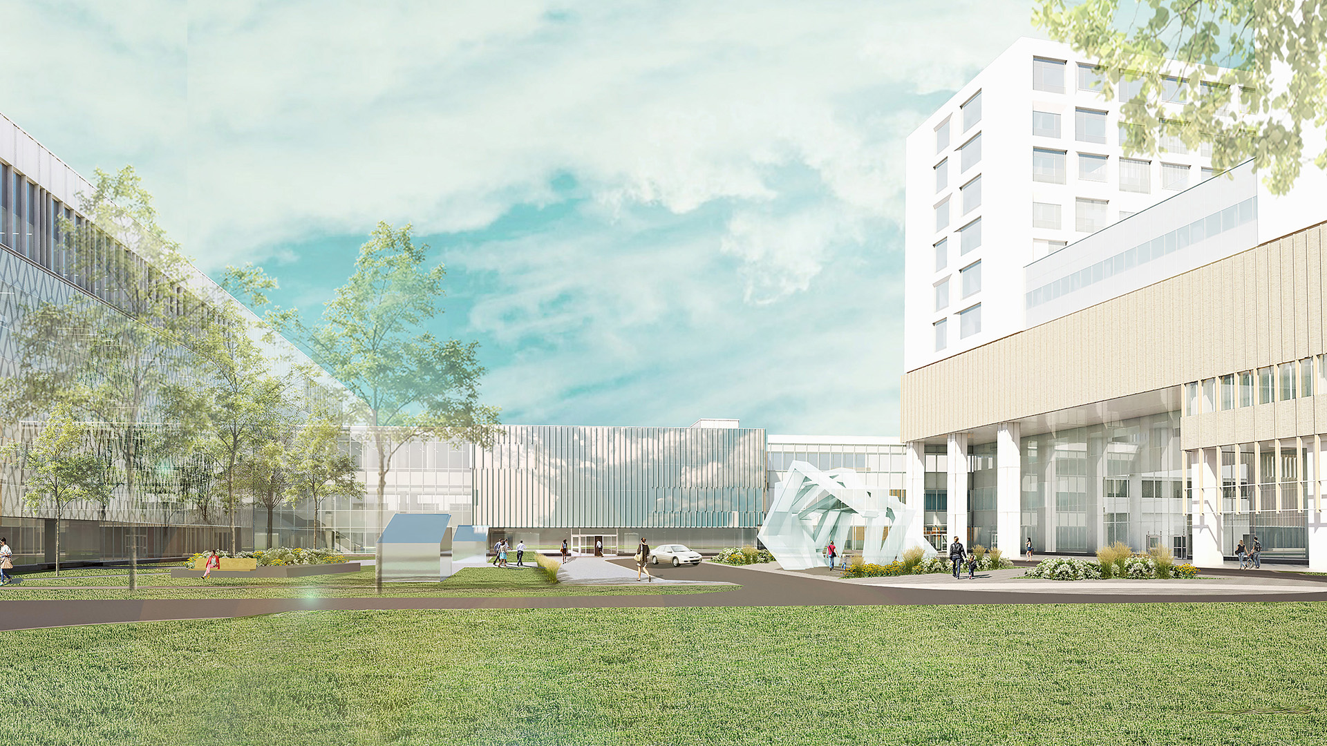 Nouveau complexe hospitalier sur le site de l’Hôpital de l’Enfant-Jésus ...