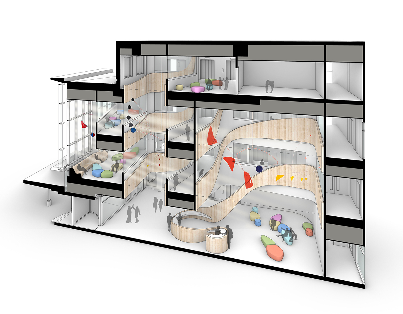 Mother-Child and Emergency Centre at the Fleurimont Hospital in ...