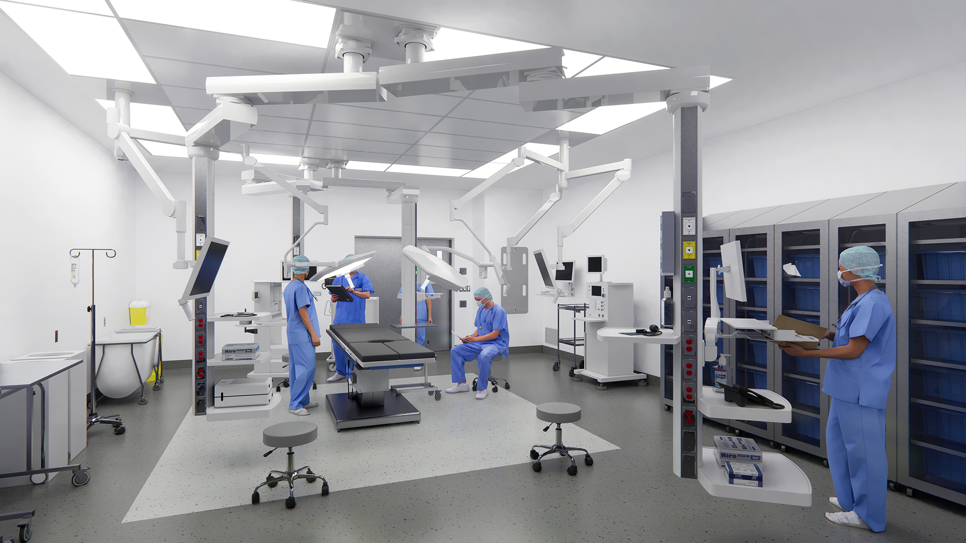 Expansion and redevelopment of the operating room and the MDR unit of ...