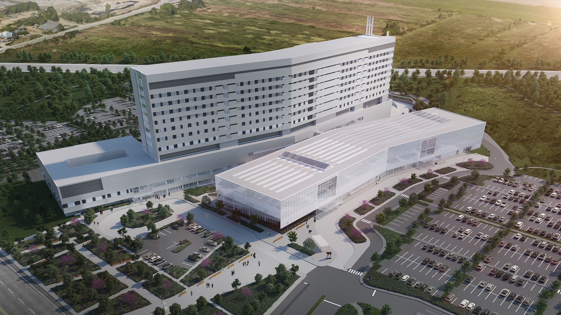 Hôpital Vaudreuil-Soulanges - Jodoin Lamarre Pratte architectes inc.